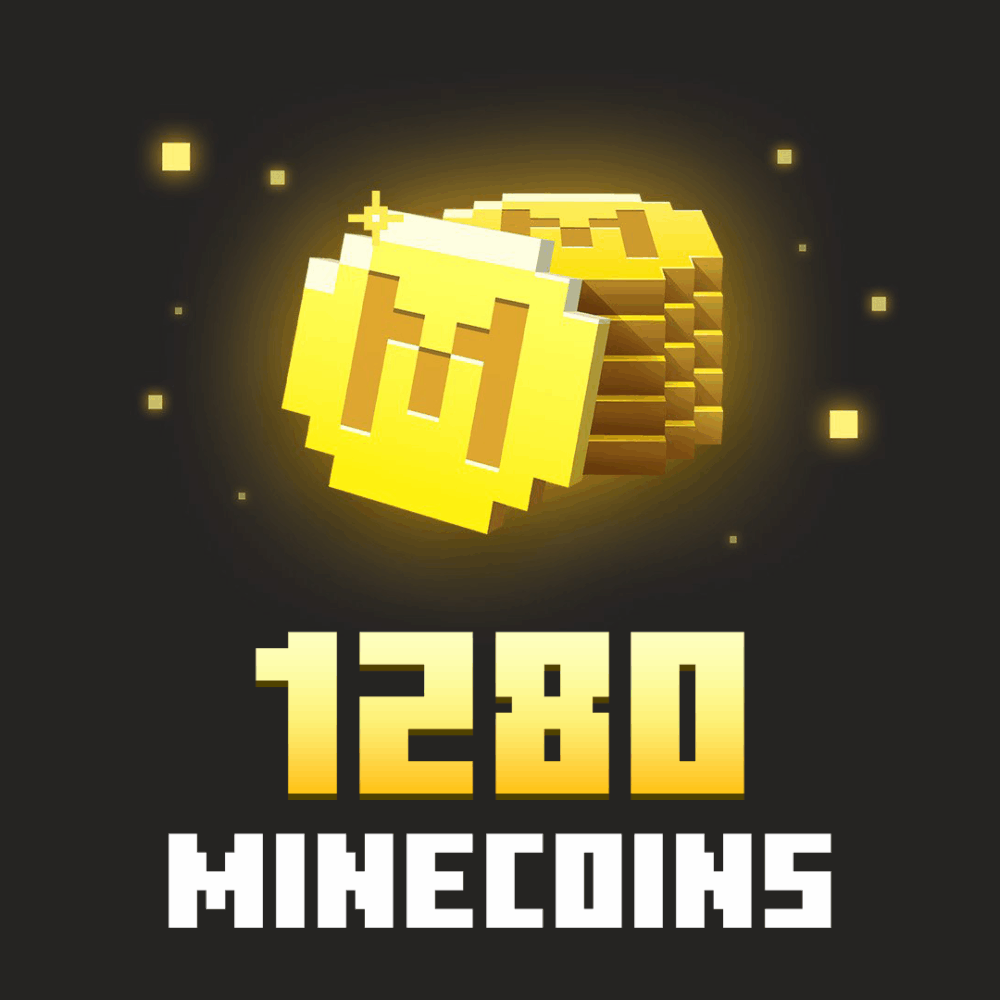 เติม Minecoins - FewZyGames จำหน่ายไอดีแท้ Minecraft ราคาถูก